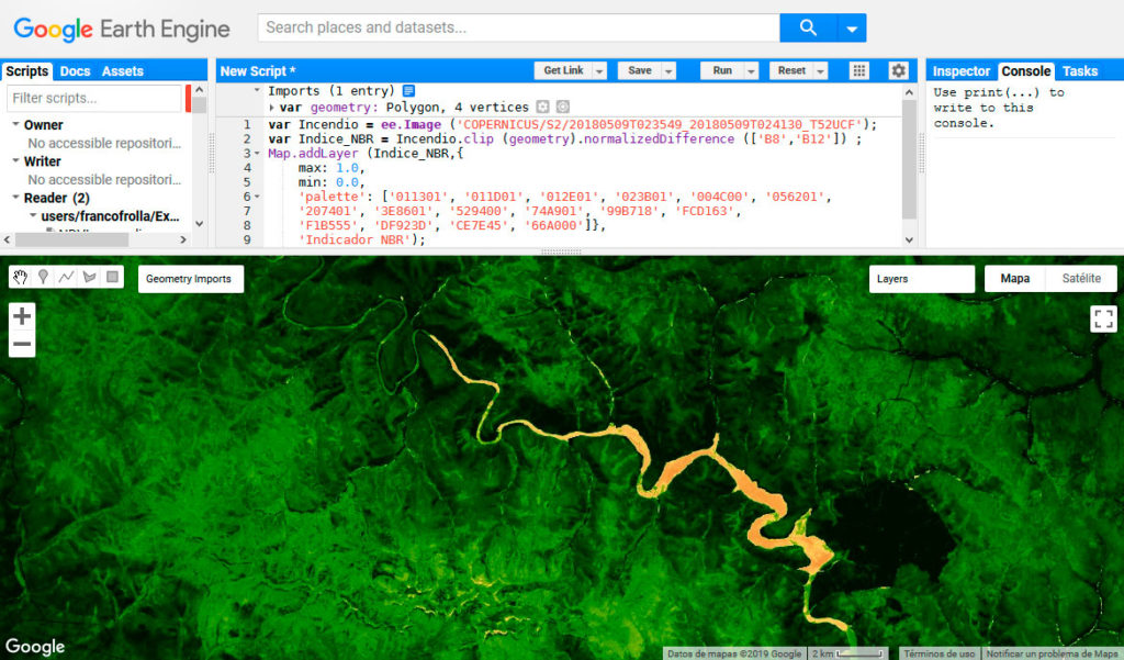 Simbología de rampas de color para Google Earth Engine - Gis&Beers