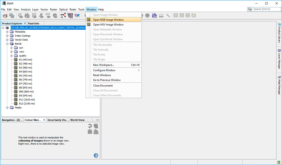 Análisis de imágenes satelite con SNAP - Gis&Beers