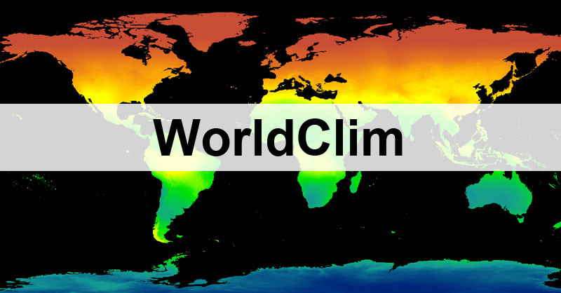 WorldClim para modelización de distribución de especies - Gis&Beers