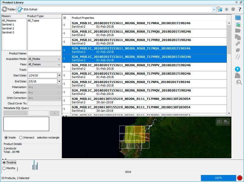 Descarga de imágenes satélite desde SNAP - Gis&Beers