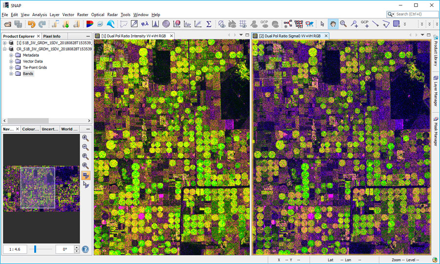 Calibración radiométrica de datos rádar con SNAP - Gis&Beers