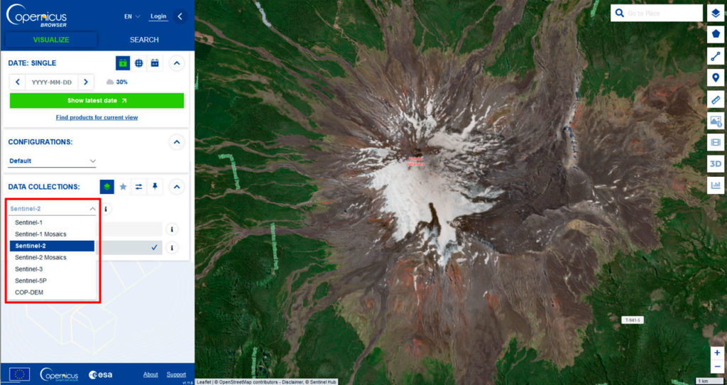 Copernicus Browser para acceso a imágenes Sentinel - Gis&Beers